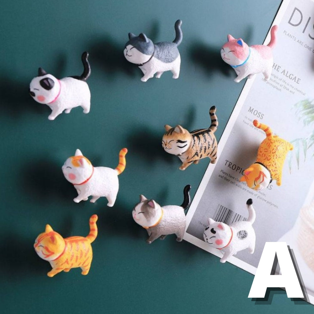 Walking Cat Magnet Stationary Decor Fridge Cute Magnet – MeowMeowRepublic